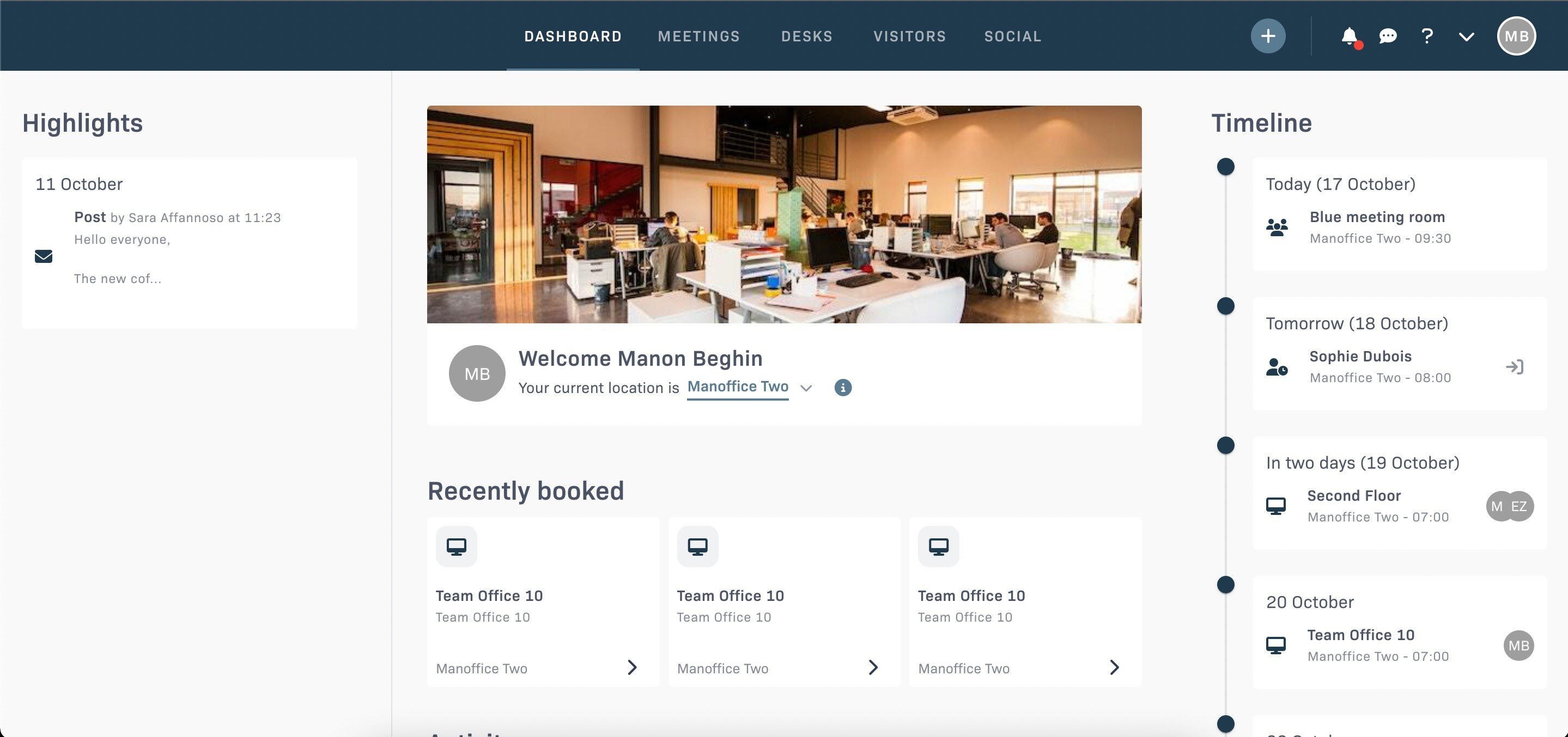 Logging into Zapfloor